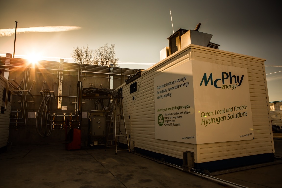 McPhy Energy signs contract with Enel Group for solid hydrogen storage | Clipperton